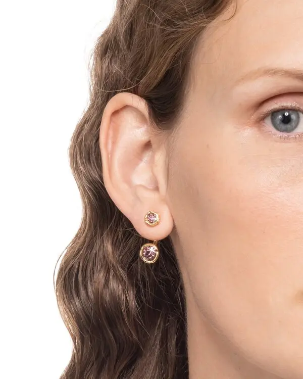Alexis Bittar Asterales Front Back Earring