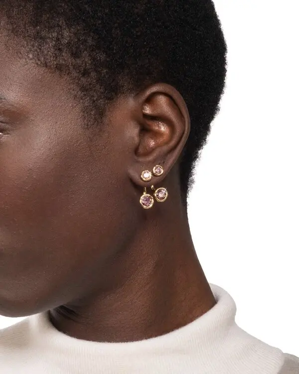 Alexis Bittar Asterales Front Back Earring