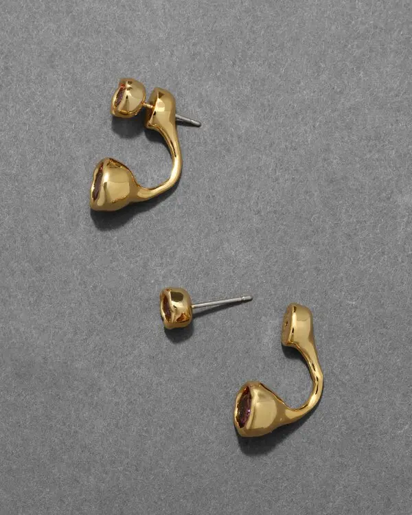 Alexis Bittar Asterales Front Back Earrings