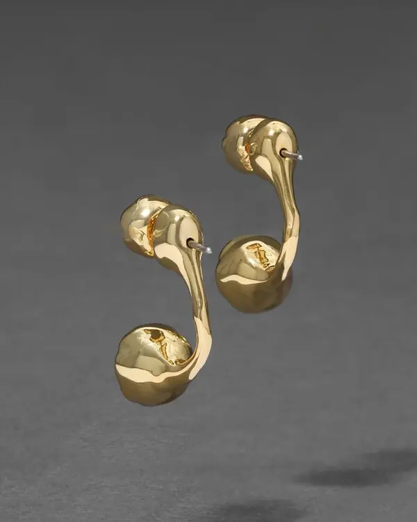 Alexis Bittar Asterales Front Back Earrings