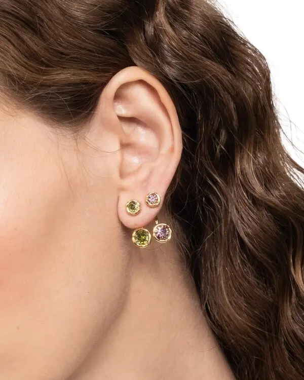 Alexis Bittar Asterales Front Back Earrings