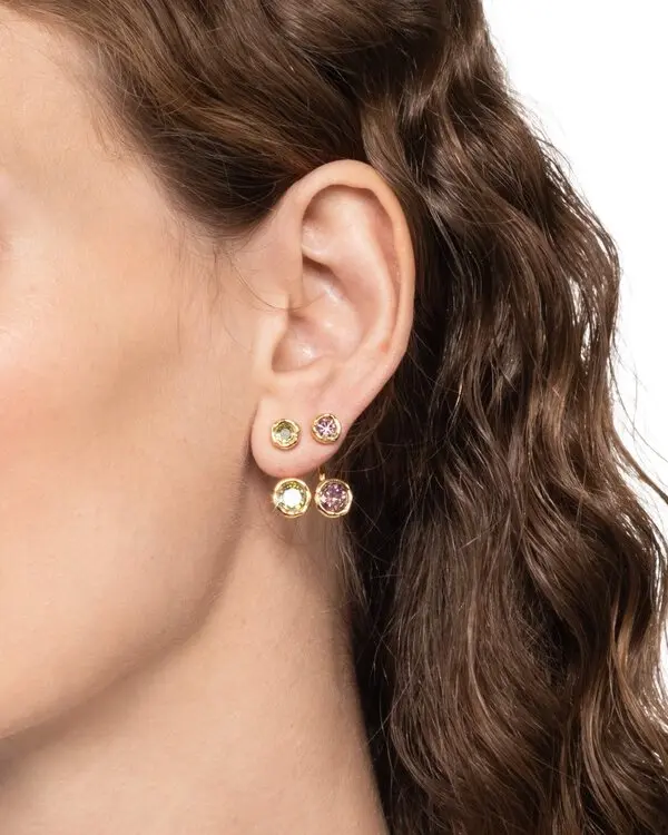 Alexis Bittar Asterales Front Back Earrings