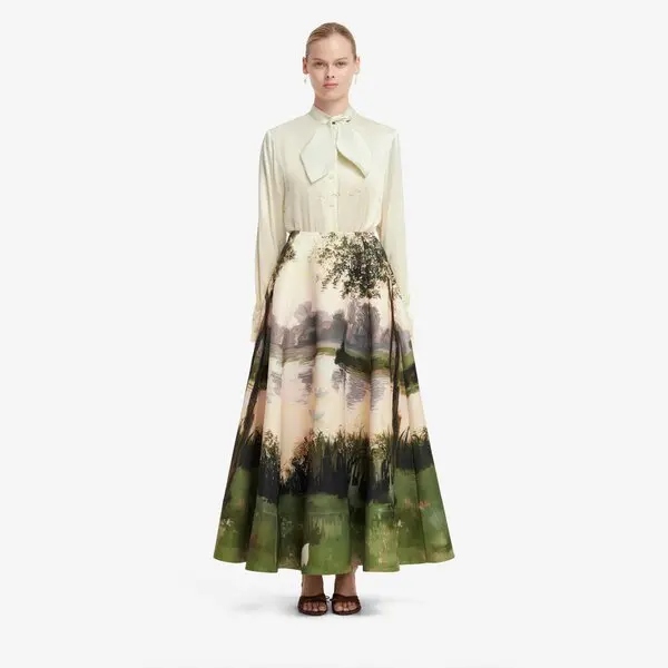 LEO LIN Elina Maxi Skirt