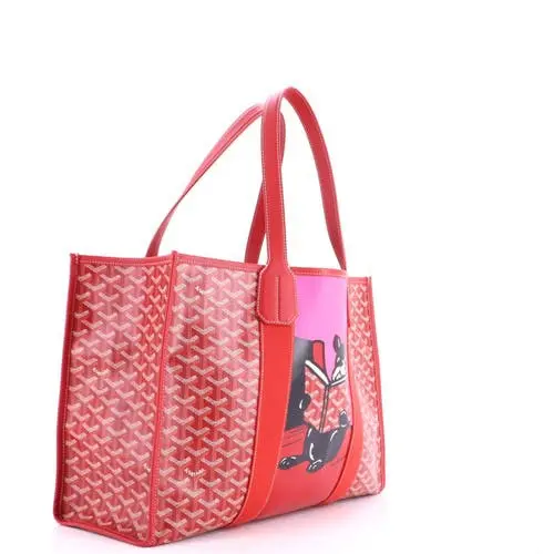 Goyard Villette Tote Printed Coated Canvas Mm