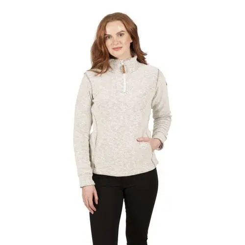 TRESPASS Ronette Fleece Half-zip Sweater