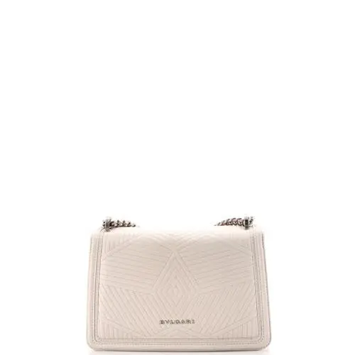 BVLGARI Serpenti Forever Shoulder Bag Quilted Leather