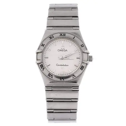 OMEGA Constellation Quartz Watch Stainless Steel 25