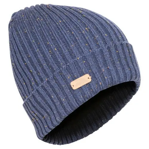TRESPASS Mateo Slouch Hat - Navy Fleck