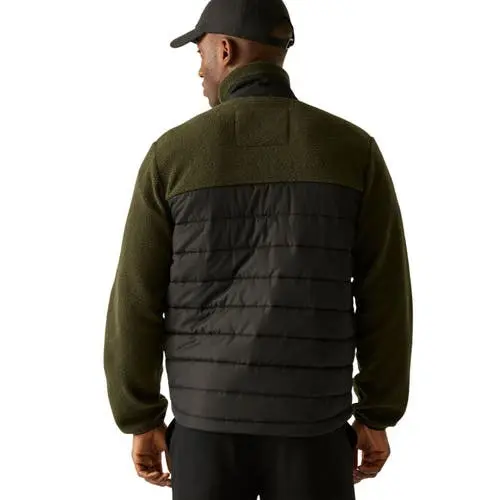 REGATTA Frankie Borg Full Zip Hybrid Jacket - Black