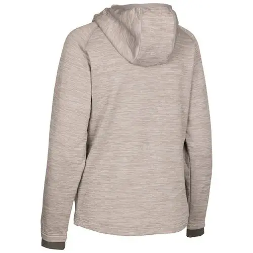 TRESPASS At200 Fleece Jacket With Logo Detail - Platinum