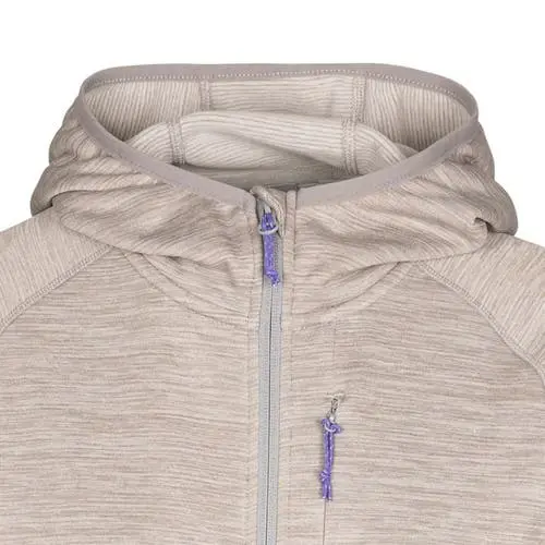 TRESPASS At200 Fleece Jacket With Logo Detail - Platinum