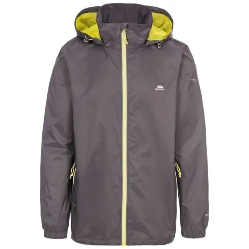 TRESPASS Briar Waterproof Jacket With Contrast Mesh Lining - Carbon