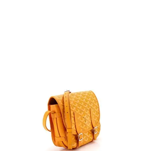 Goyard Belvedere Messenger Bag Coated Canvas With Leather Pm