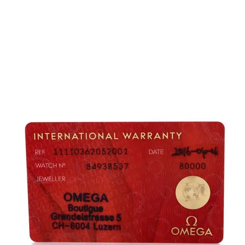 OMEGA Constellation Co-axial Chronometer Automatic Watch Stainless Steel With Diamond Markers 35
