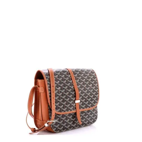 Goyard Belvedere Ii Messenger Bag Coated Canvas Mm