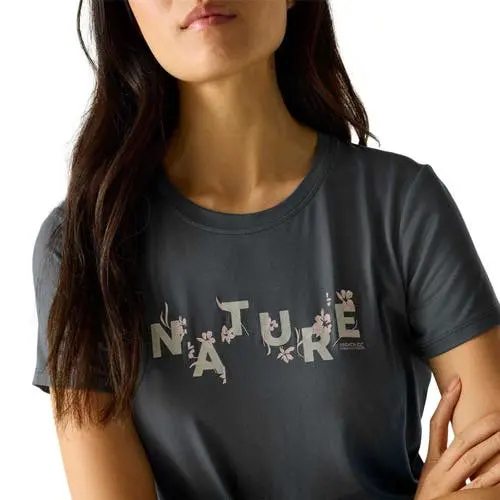 REGATTA Fingal Walking T-shirt - Dark Storm