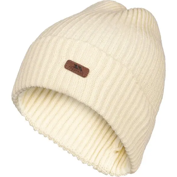 TRESPASS Gender Inclusive Dornan Beanie - Cream