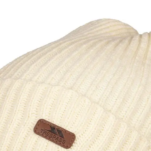 TRESPASS Gender Inclusive Dornan Beanie - Cream