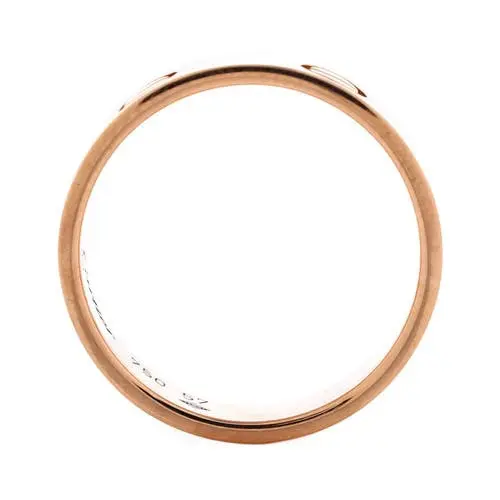 CARTIER Love Band Ring 18k Rose Gold