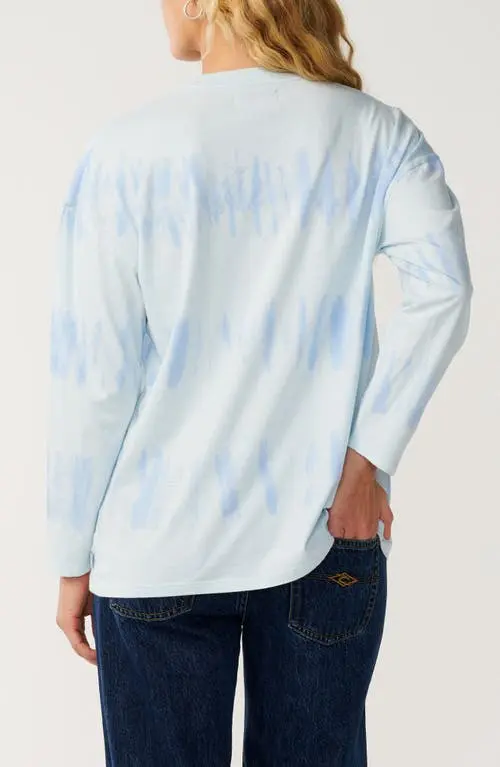Rip Curl Tie Dyed Long Sleeve Graphic T-shirt