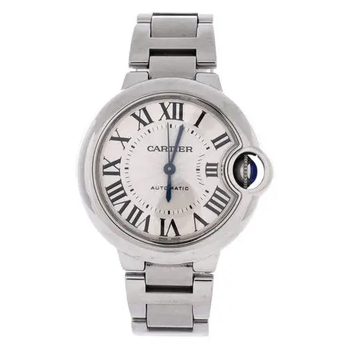 CARTIER Ballon Bleu De Automatic Watch Stainless Steel 33