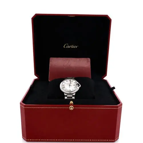 CARTIER Ballon Bleu De Automatic Watch Stainless Steel 33