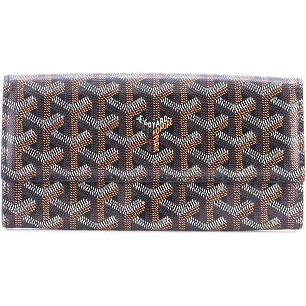 Goyard Varenne Wallet Coated Canvas Long