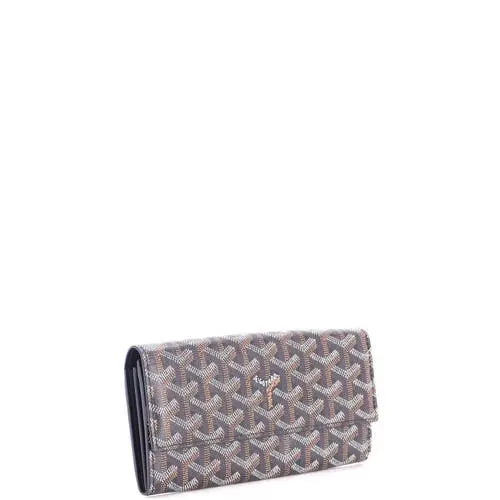 Goyard Varenne Wallet Coated Canvas Long