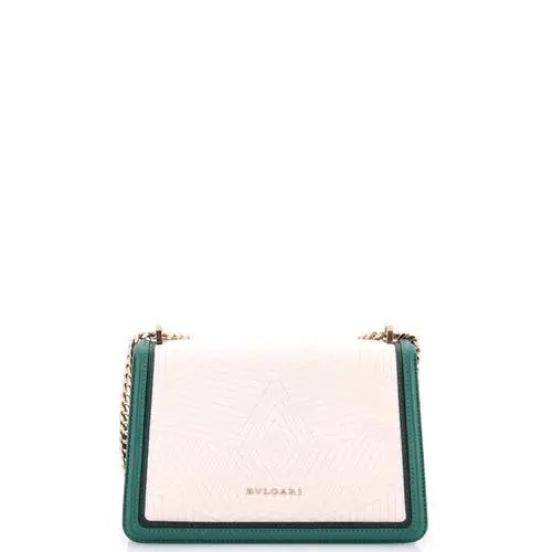 BVLGARI Serpenti Forever Shoulder Bag Quilted Leather