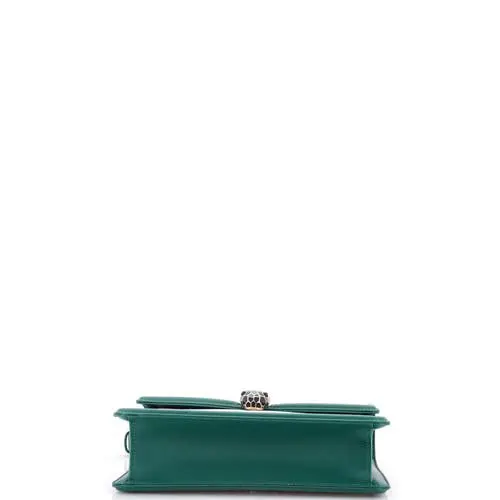 BVLGARI Serpenti Forever Shoulder Bag Quilted Leather