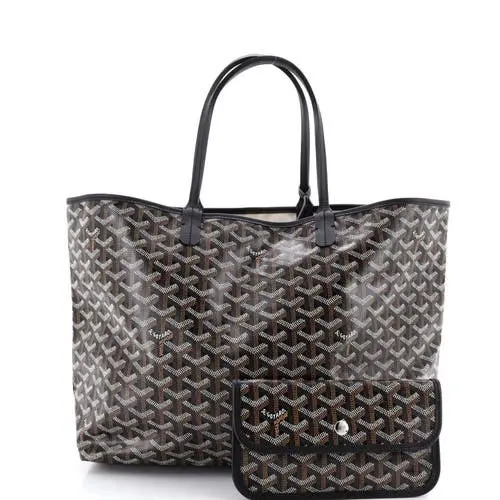 Goyard Saint Louis Tote Coated Canvas Pm