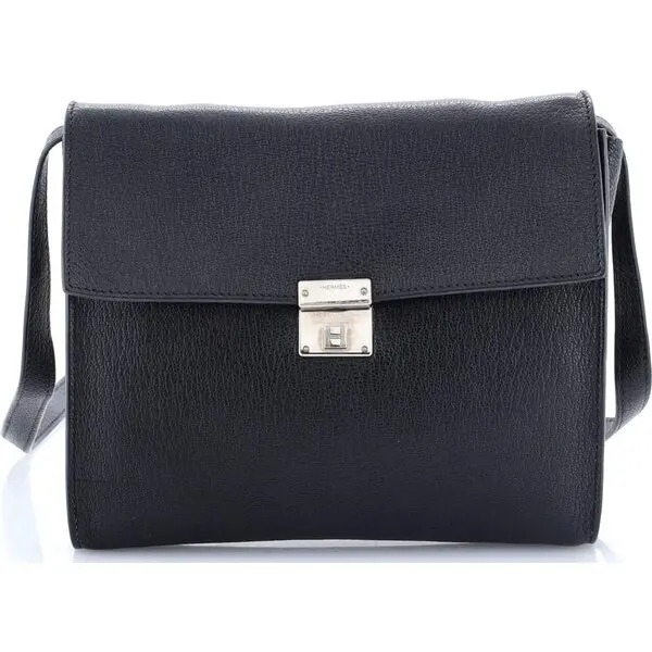 Hermès Clic Wallet On Strap Chevre Mysore 16