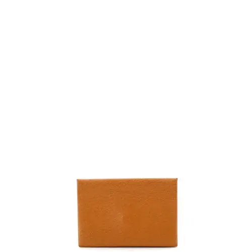 Hermès Calvi Card Holder Verso Chevre Mysore