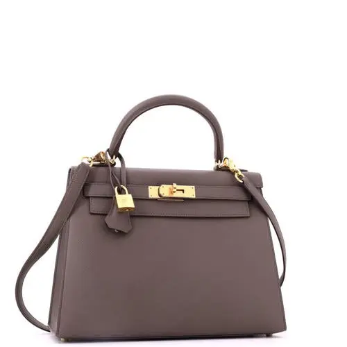 Hermès Kelly Handbag Epsom With Gold Hardware 28