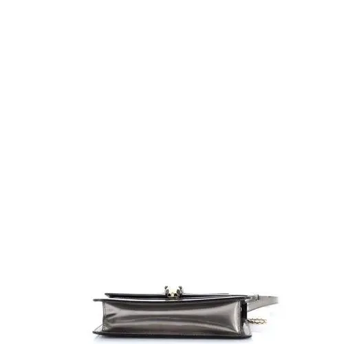 BVLGARI Serpenti Forever Shoulder Bag Metallic Leather Small