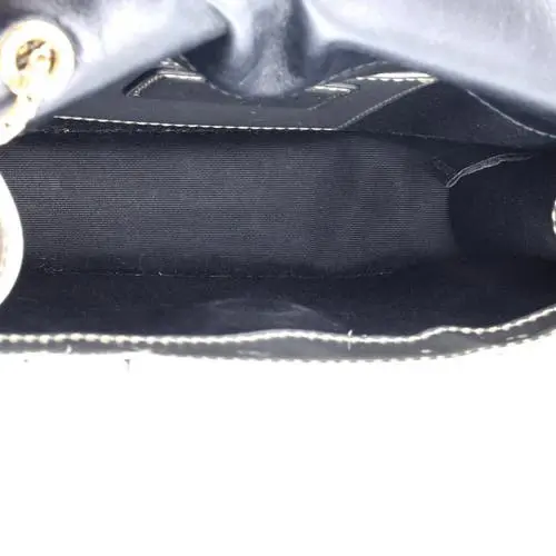 BVLGARI Serpenti Forever Square Shoulder Bag Metallic Leather Small