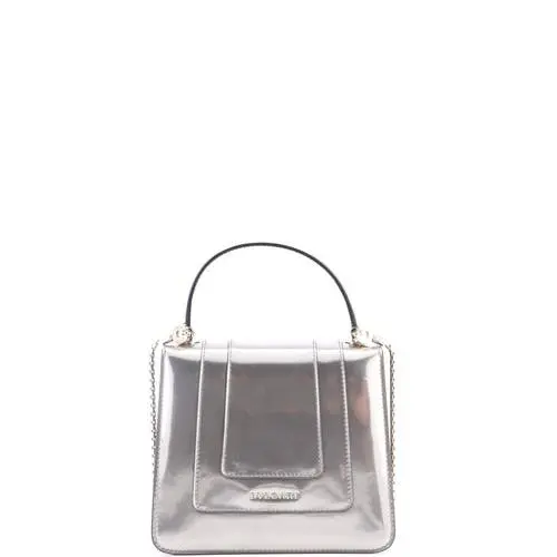 BVLGARI Serpenti Top Handle Bag Patent Small