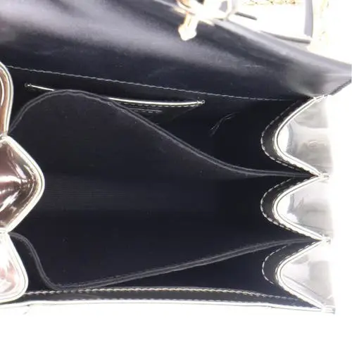 BVLGARI Serpenti Top Handle Bag Patent Small