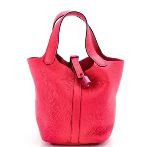 Hermès Monochrome Picotin Lock Bag Clemence Pm