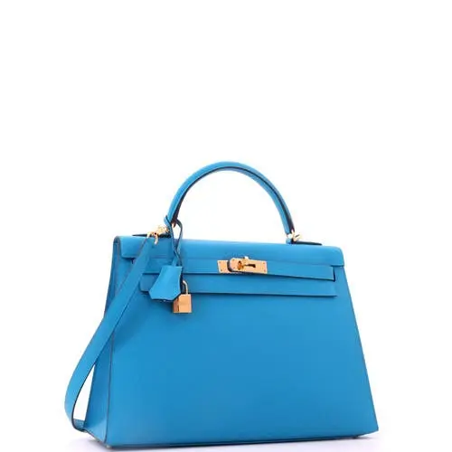 Hermès Kelly Handbag Epsom With Gold Hardware 32
