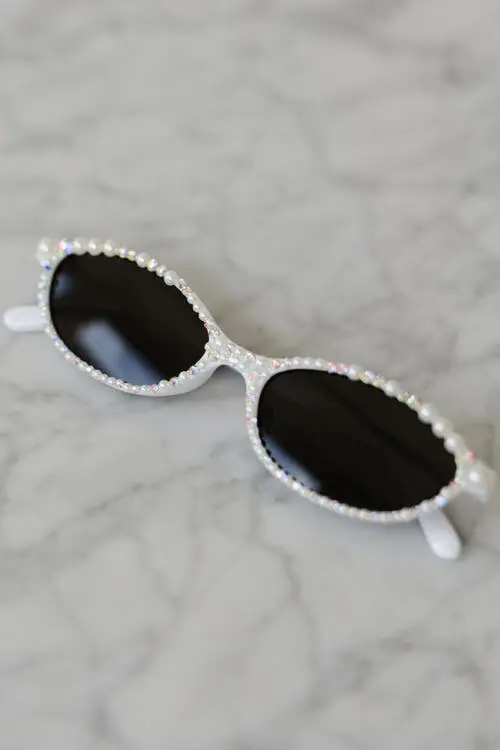UNTAMED PETALS Embellished Sunglasses