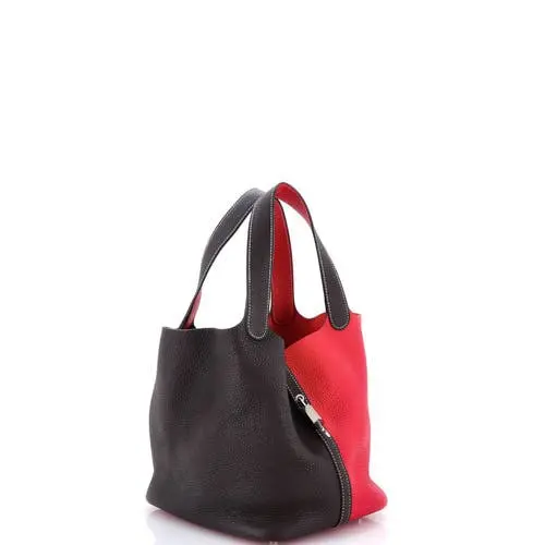 Hermès Picotin Lock Bag Bicolor Clemence Mm