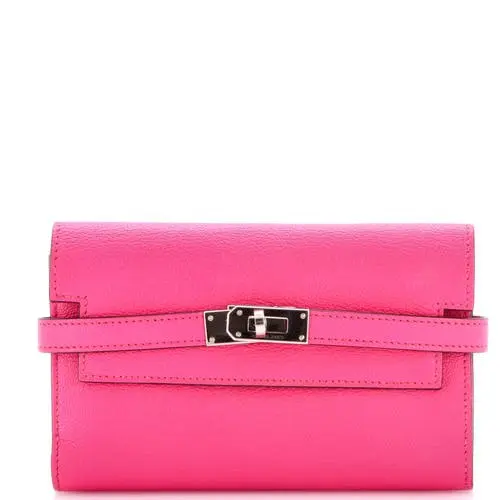 Hermès Kelly Trifold Wallet Chevre Mysore Medium