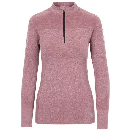 TRESPASS Pelina Half Zip Long-sleeved Active Top