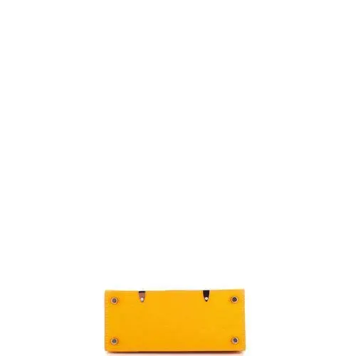 Goyard Structured Saigon Top Handle Bag Coated Canvas With Leather Mini