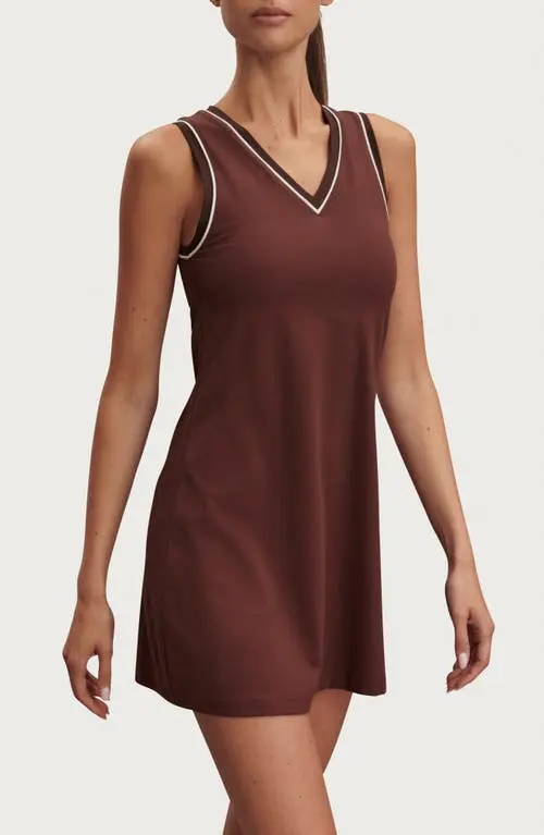 Varley Kalani V-neck Minidress