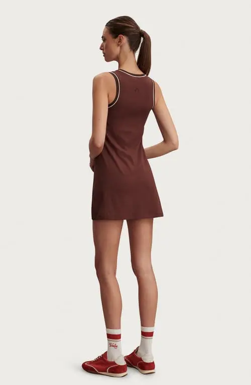 Varley Kalani V-neck Minidress
