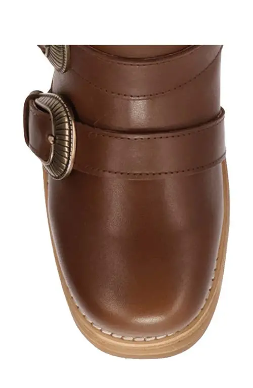 DINGO Topanga Buckle Strap Bootie - Brown