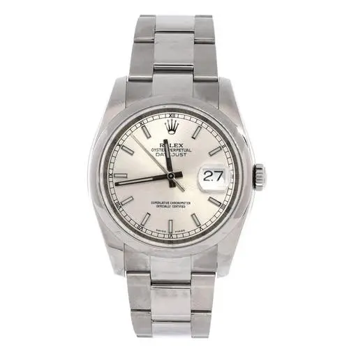 ROLEX Oyster Perpetual Datejust Automatic Watch Stainless Steel 36