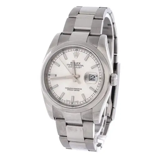 ROLEX Oyster Perpetual Datejust Automatic Watch Stainless Steel 36